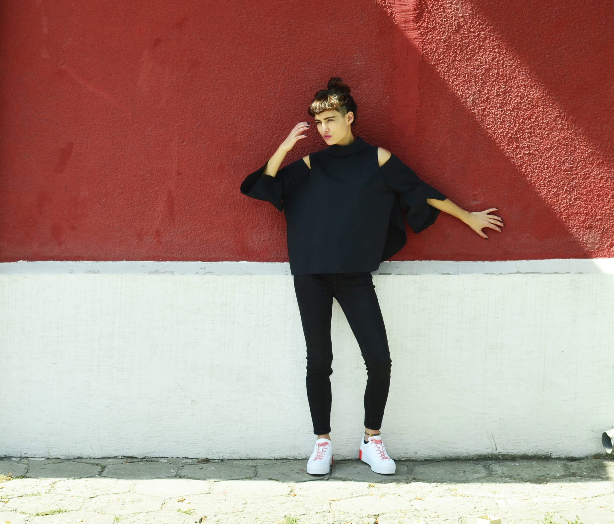 Open Shoulder Shirt - ALLSEAMS