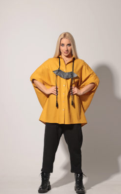 Mustard Linen Shirt - ALLSEAMS