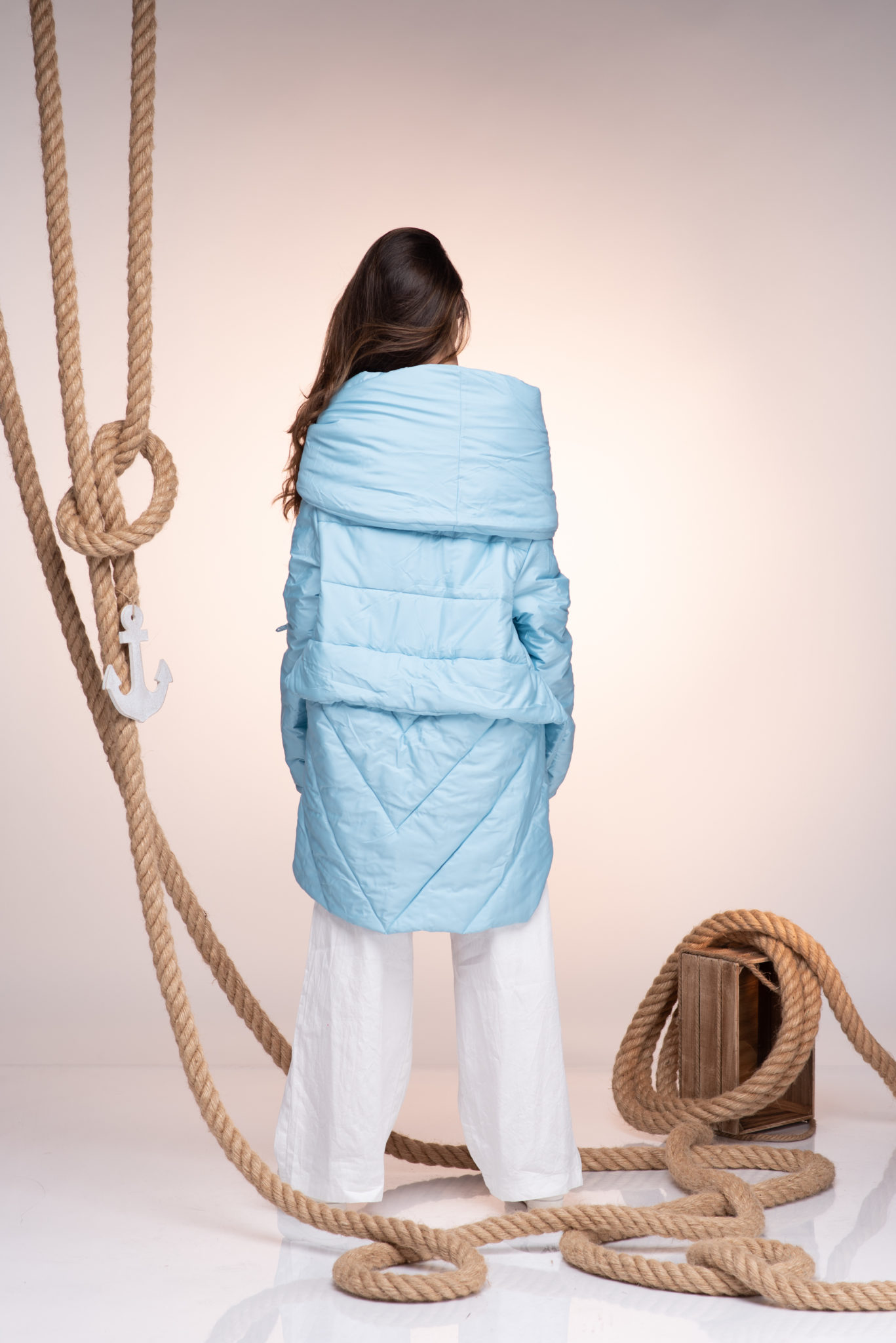 Asymmetrical Hooded Jacket - ALLSEAMS