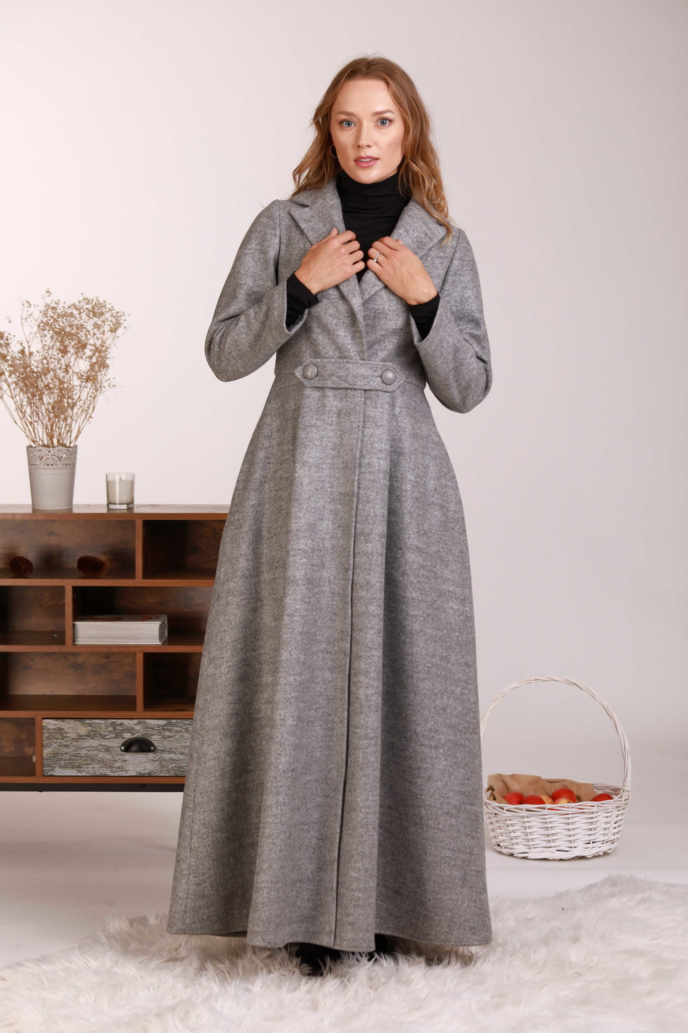 Long Wool Coat - ALLSEAMS