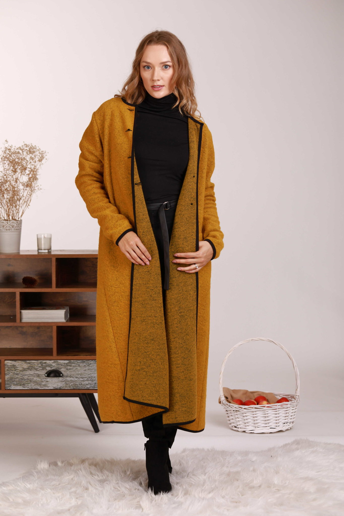 Wool Cardigan With Buttons - ALLSEAMS