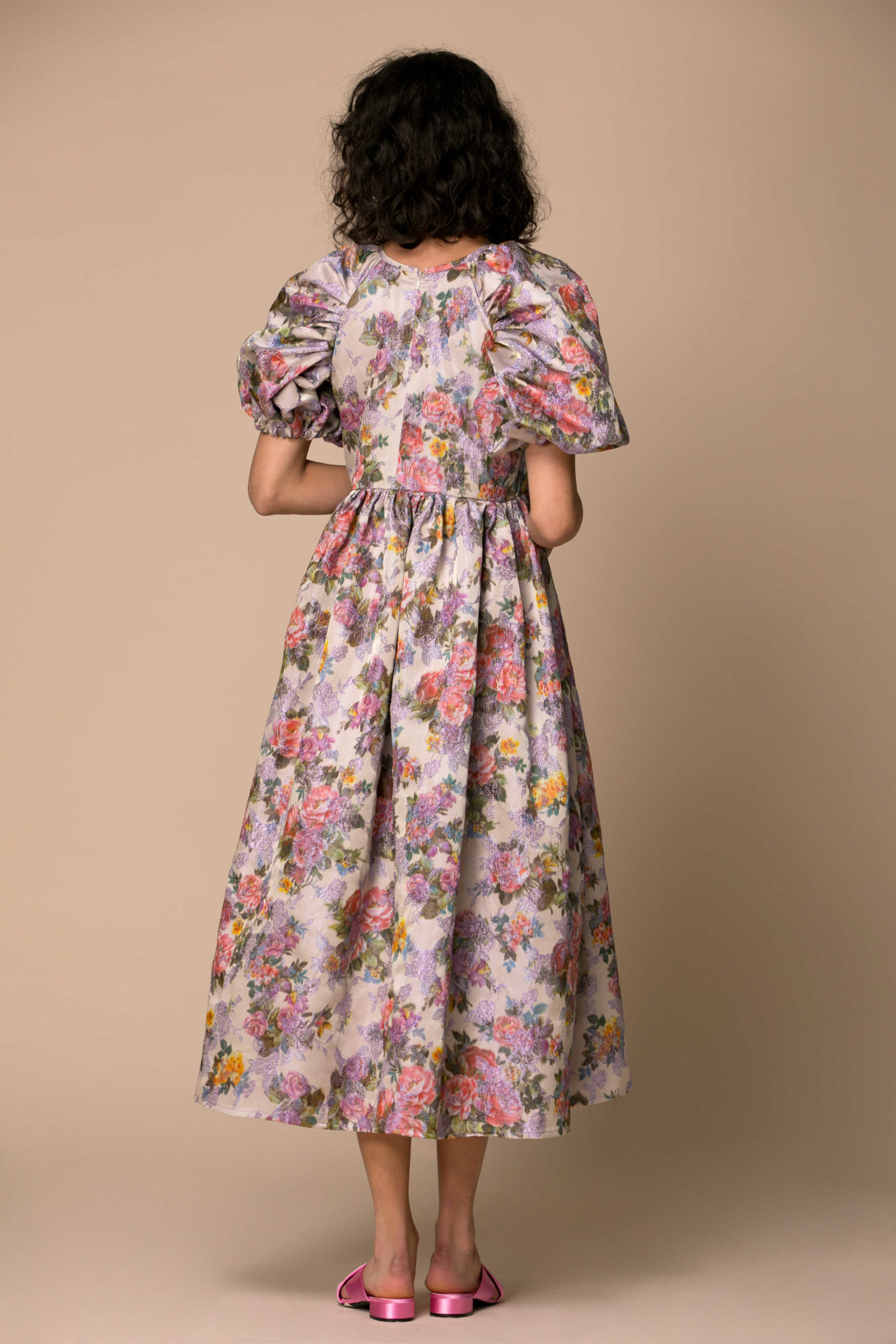 Retro Floral Dress - ALLSEAMS